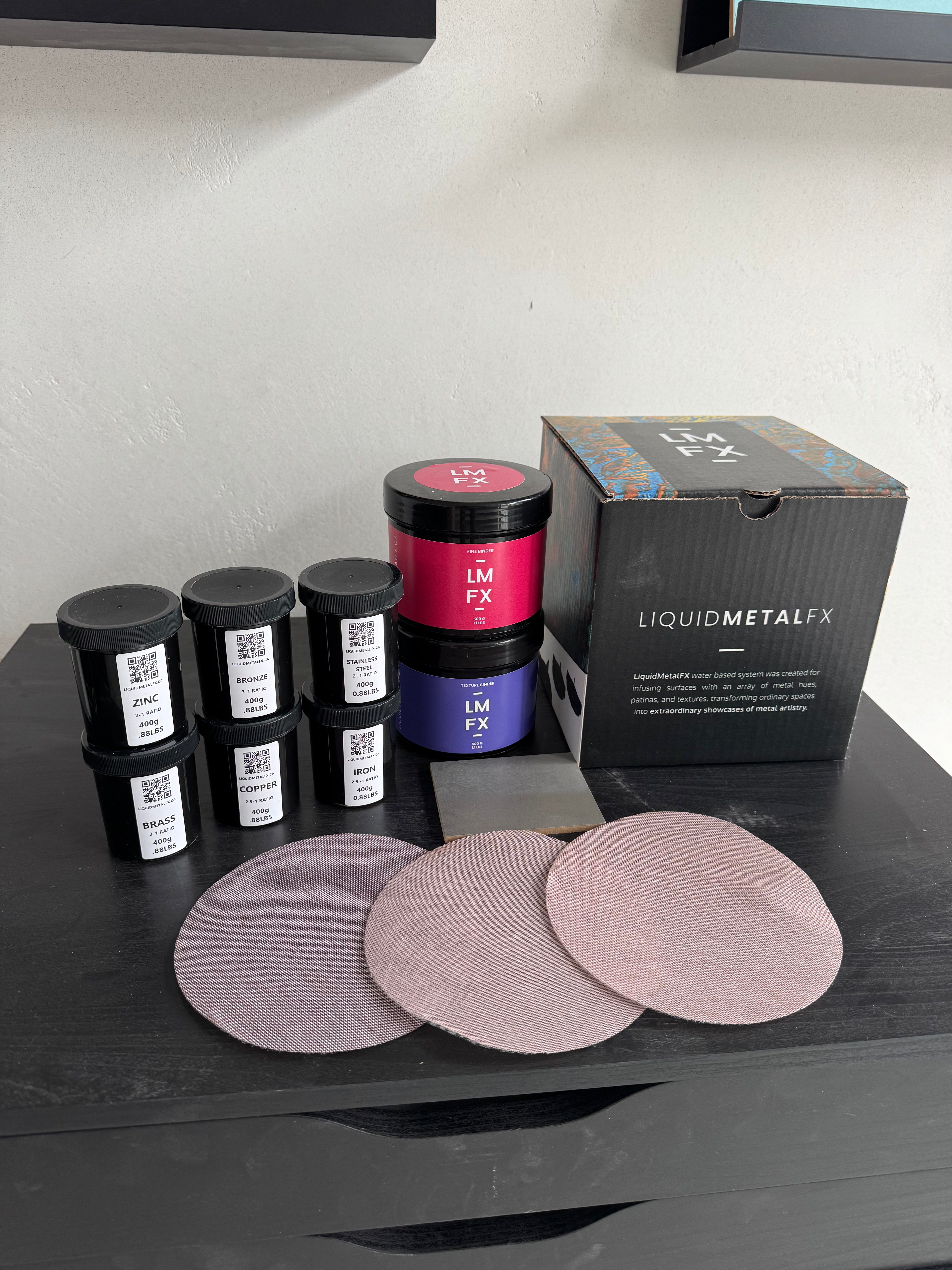 Liquid Metal Fx Sample Box – Cadoro Plasters